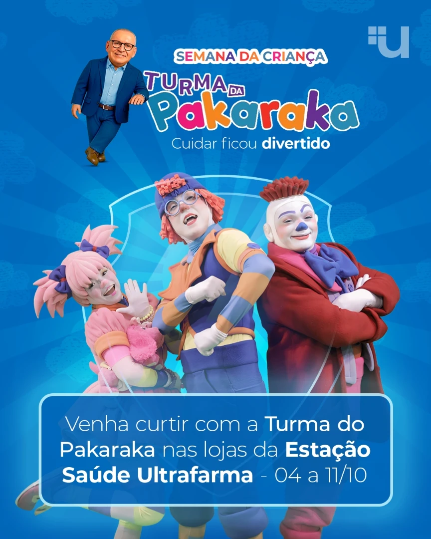 Ultrafarma celebra a Semana da Criança com presença da Turma da ...